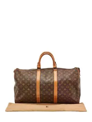 LOUIS VUITTON Keepall 50 Monogram Holdall - Brown