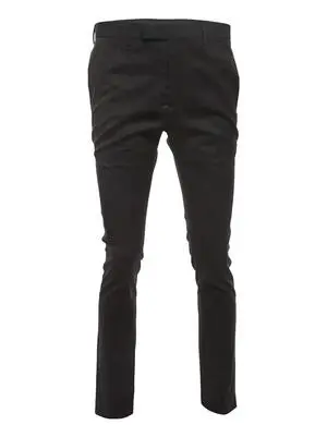 Dior Gabardine Effect Straight-leg Trousers - Black