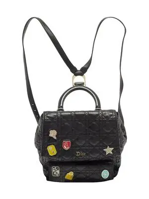 Dior Stardust Cannage Backpack - Black
