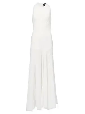 Simone Rocha Simone Rocha Open-Back Gown With Bow Detail White