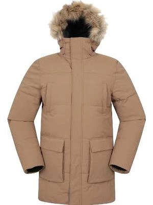 Mountain Warehouse Fern Water-resistant Padded Parka - Tan