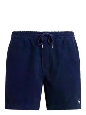 Polo Ralph Lauren Embroidered Drawstring Shorts - Blue