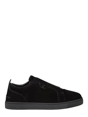 CHRISTIAN LOUBOUTIN St Louis Slip-on Sneakers - Black