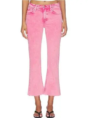 Citizens Of Humanity Goldie Kick Flare Ankle Jeans - Raspberry