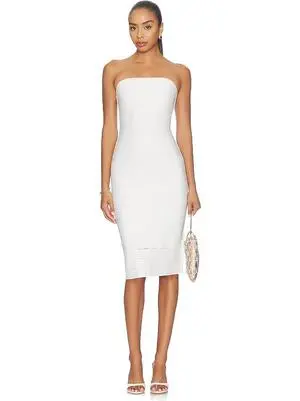 Herve Leger The Cassidy Dress - Alabaster