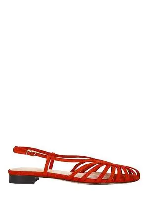LOEFFLER RANDALL Devon Slingback Sandal - Red