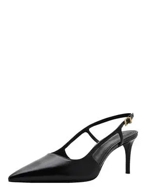 Schutz Boris Mid Stiletto Pumps - Black