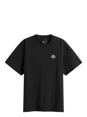END. Monogram T-shirt - Black