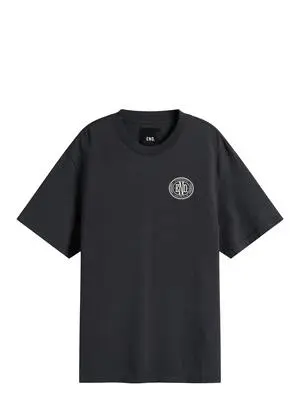 END. END. Sports And Leisure Club Graphic T-Shirt Cinder Black