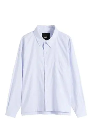 END. Fairways Long Sleeve Shirt - Sky Blue
