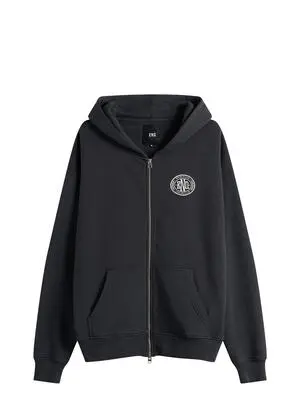 END. END. Leisure Zip Hoodie Cinder Black