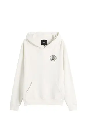 END. END. Leisure Pullover Hoodie Smoke White