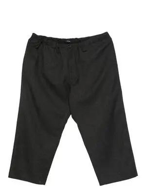 WILLY CHAVARRIA Tailored Straight-leg Trousers - Black