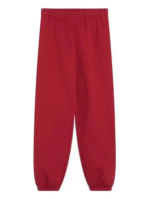 ANINE BING Logo Embroidered Sweatpants - Red
