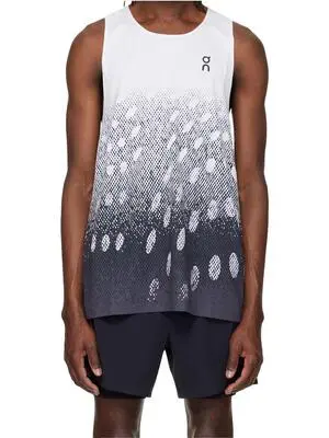 On Racerback Singlet With All-over Print - Multicolor