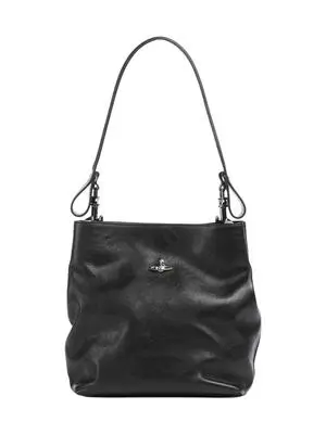VIVIENNE WESTWOOD Lottie Small Shoulder Bag - Black
