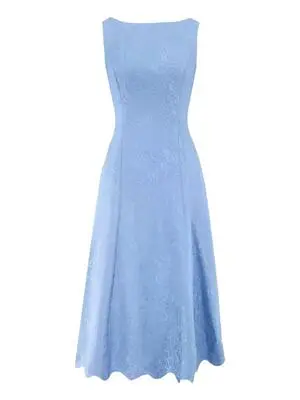 Sachin & Babi Alice Sleeveless Midi Dress - Blue