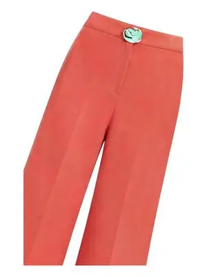 ALEXIS Alexis Spargi Decorative-Button Trousers