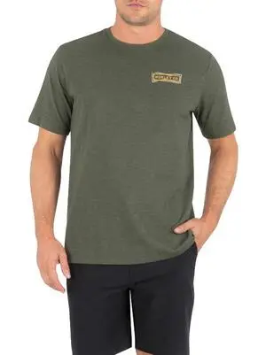 Hurley Journey Slub Graphic T-shirt - Charcoal Fern