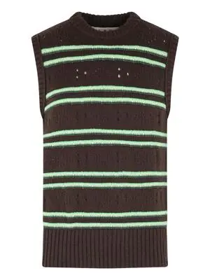 Marni Cashmere Vest - Brown