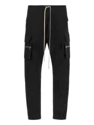 Rick Owens Trousers Tapered Trousers - Black