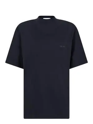 Attico Embroidered Logo T-shirt - Black