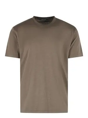 TOM FORD Tom Ford Lyocell And Green Cotton T-Shirt Men