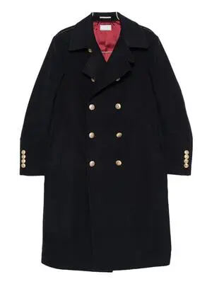 Brunello Cucinelli Double-breasted Coat - Blue
