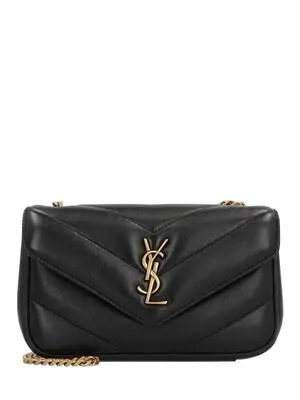 Saint Laurent Loulou Mini Leather Crossbody Bag - Multicolor