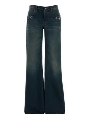 Gucci Denim Cotton Jeans - Multicolor