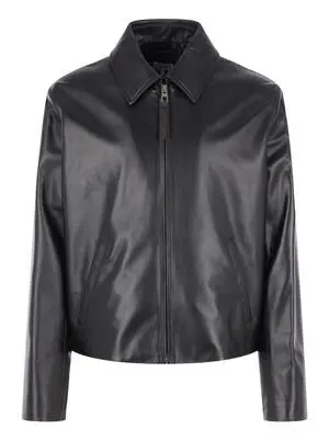 Loewe Leather Zip-up Jacket - Multicolor