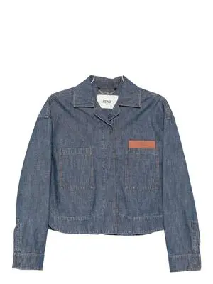 Fendi Fendi Denim Jacket Multicolor