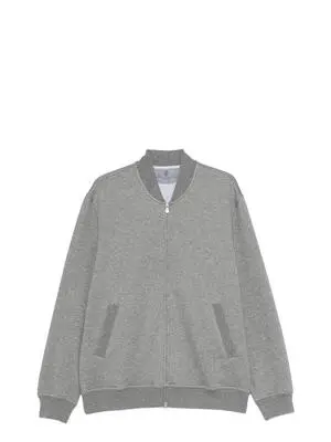 Brunello Cucinelli Zip-up Sweatshirt - Gray
