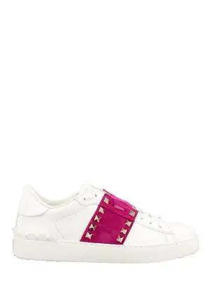 Valentino Garavani Rockstud Untitled Leather Sneakers - Multicolor
