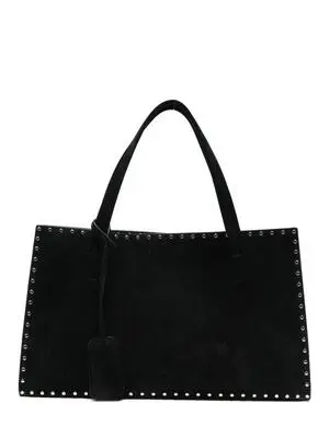 Phoebe Philo Small Studded Suede Tote - Multicolor