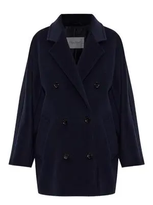 Max Mara Double Breasted Coat - Multicolor