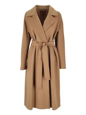 Max Mara Belted Coat - Multicolor