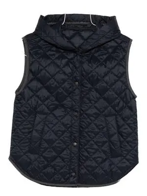 Brunello Cucinelli Quilted Down Vest - Multicolor