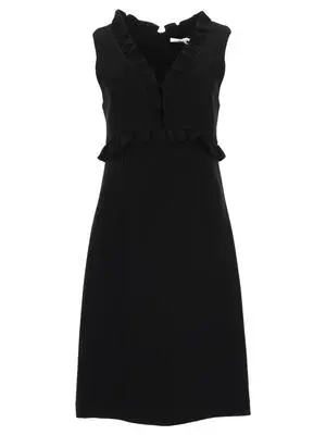 P.a.r.o.s.h Sleeveless Midi Dress - Black