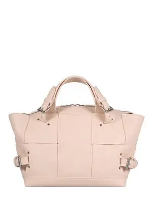 Bottega Veneta Medium Leather Bag With Removable Shoulder Strap - Multicolor