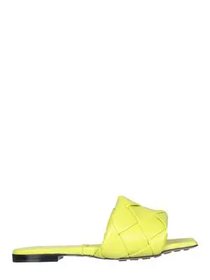 Bottega Veneta Lido Sandals - Green