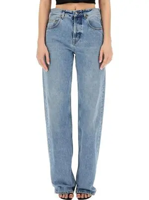 Saint Laurent Jeans In Denim - Blue