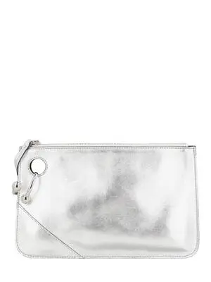 JW Anderson Metallic Clutch - Silver