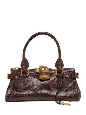 Chloé Paddington Small Leather Shoulder Bag - Brown
