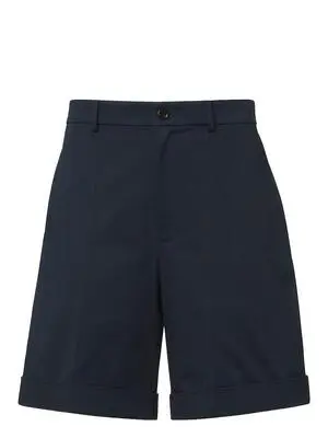 Valentino Garavani Cotton Bermuda Shorts - Blue