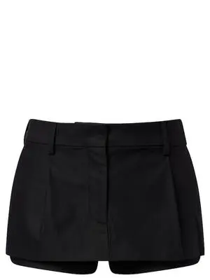 Acne Studios Cotton Skort - Black
