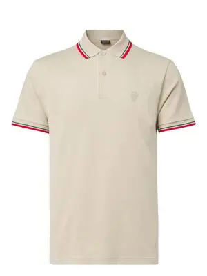 Gucci Cotton-blend Piqué Polo Shirt - Beige