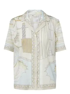 Tory Burch Printed Cotton Shirt - Multicoloured