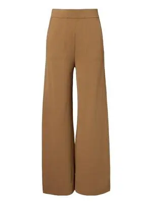 Max Mara Knitted Wide-leg Trousers - Beige