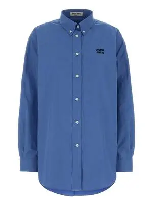 Miu Miu Button-up Shirt - Blue